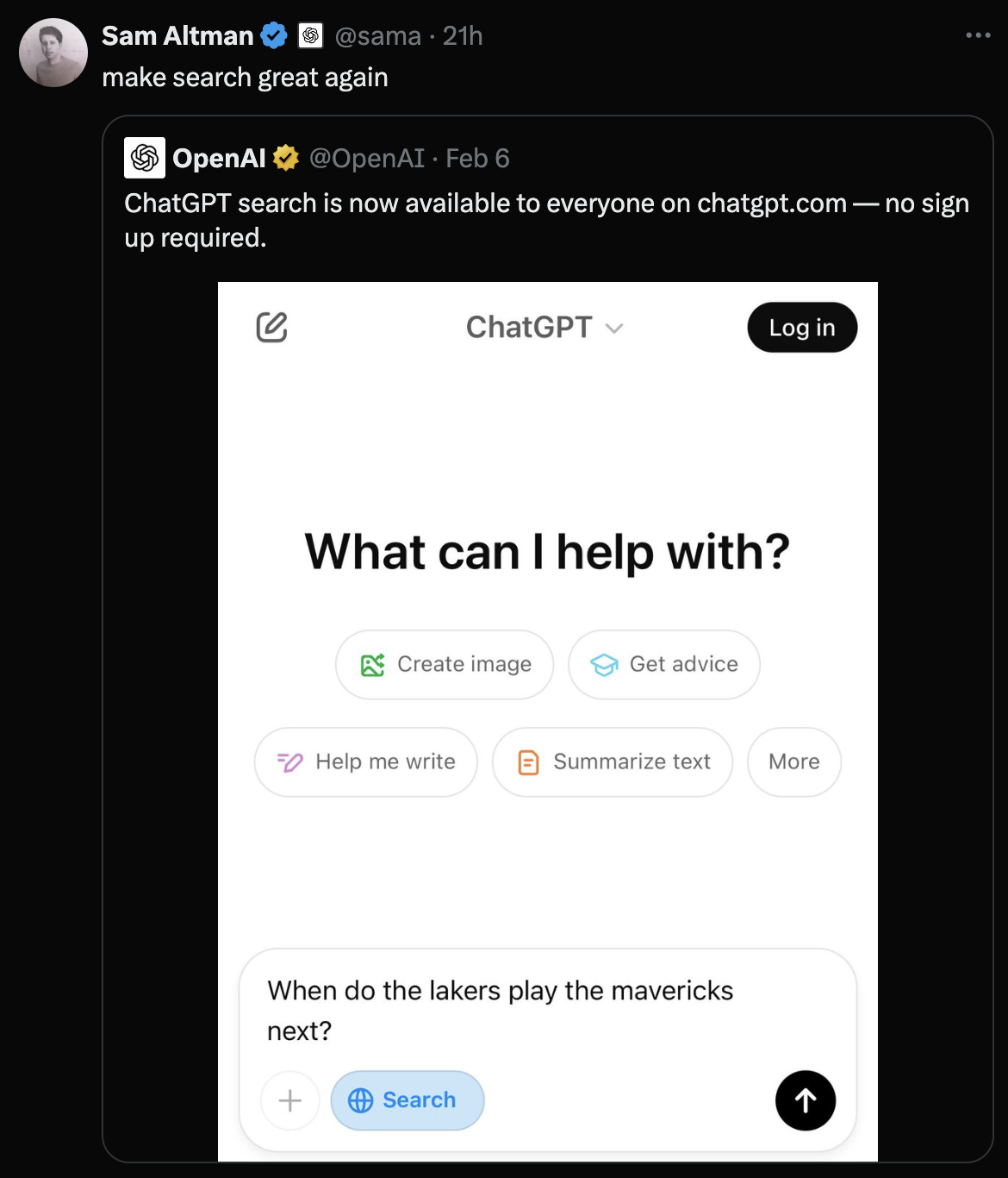 Google Knows You, ChatGPT’s Free Search Doesn’t Want to (Yet)